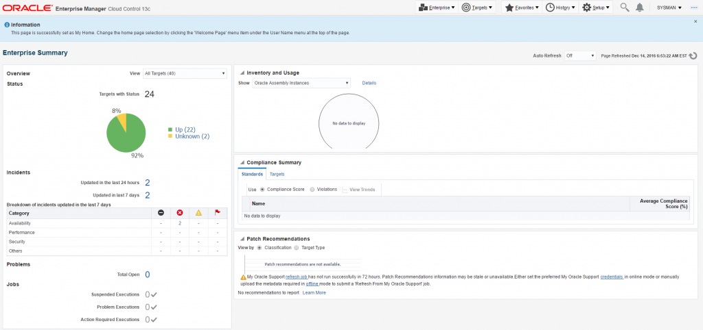 Setup Oracle Enterprise Manager 13.2 from OVM template | That Finnish Guy