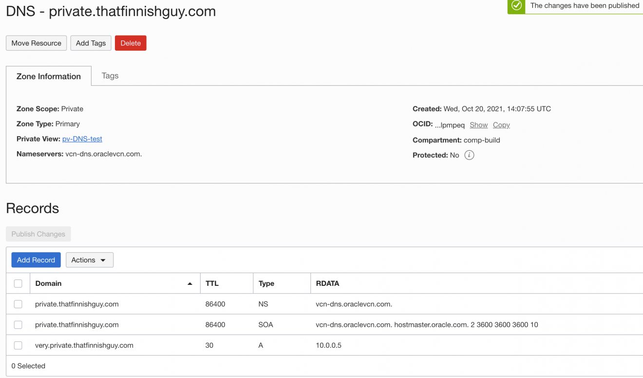 OCI Private DNS Design for multiple Regions | That Finnish Guy